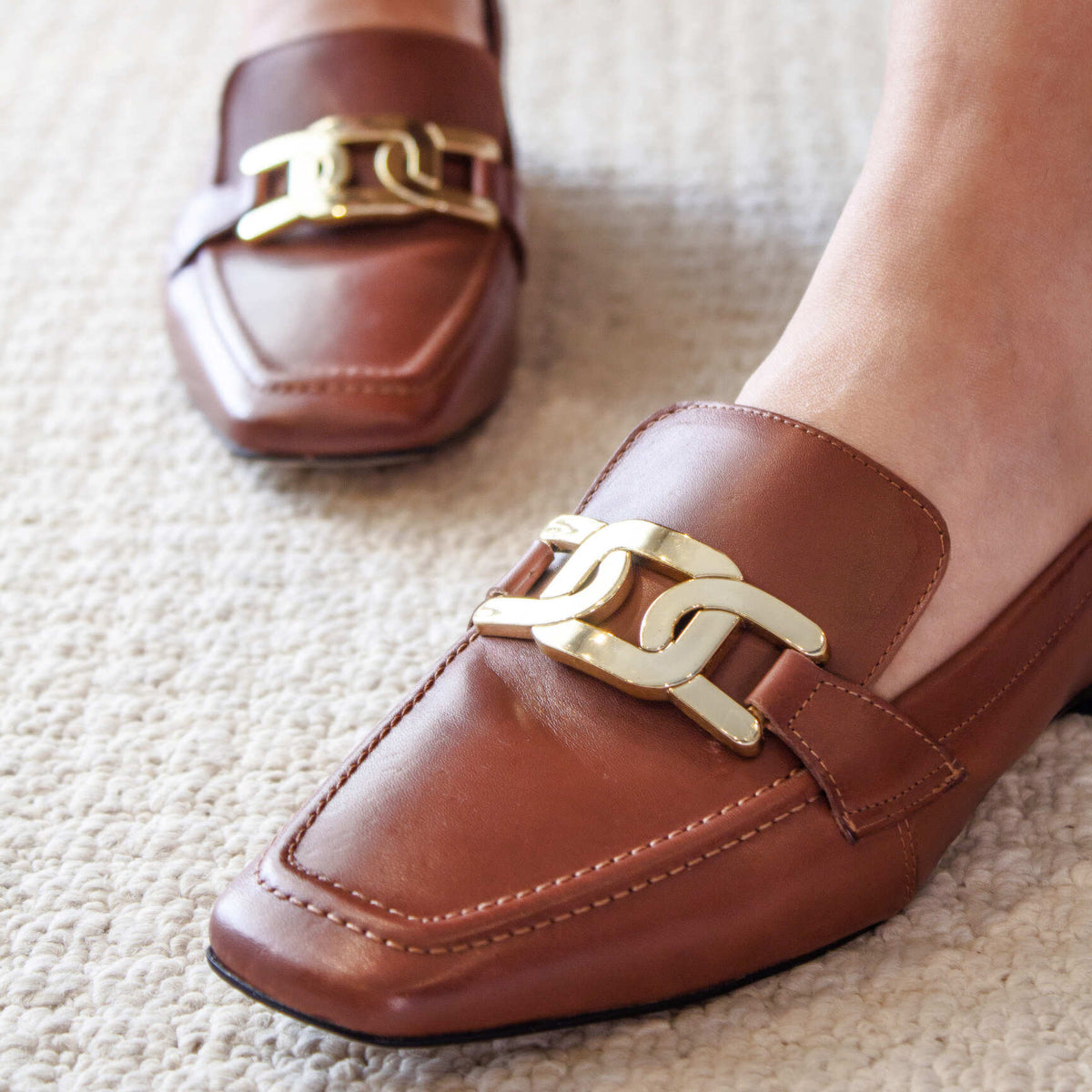 Loafer Chloe Marrom